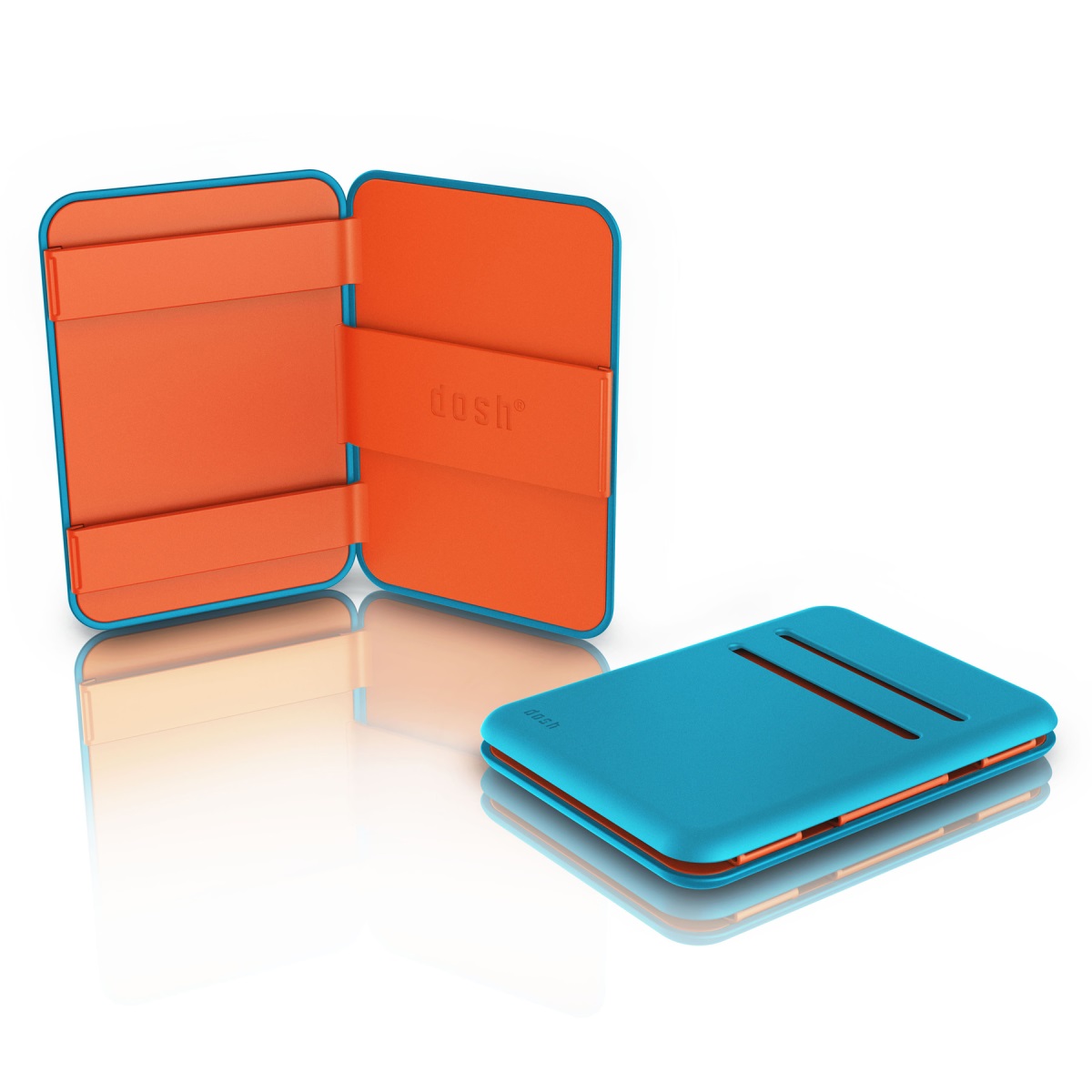 dosh MAGIC - SHERBET- Light Blue/Orange | Wallets Online