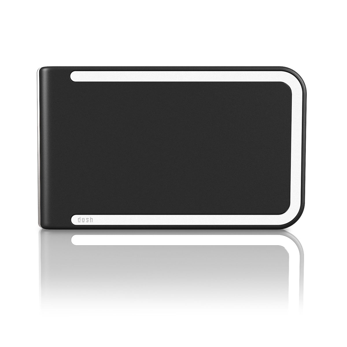 dosh LUXE - Black / White | Wallets Online