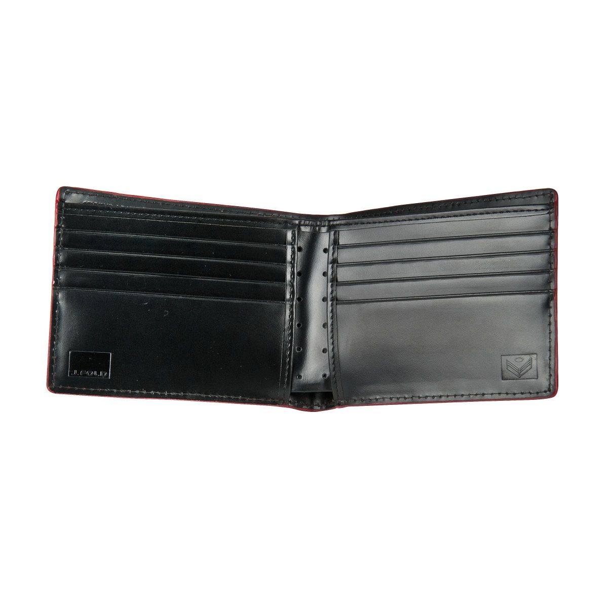 J.FOLD Loungemaster Leather Wallet - Black | Wallets Online