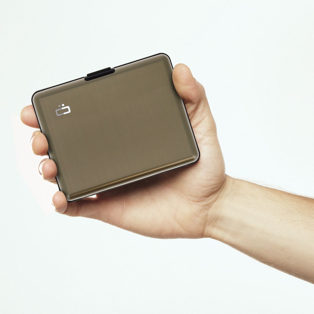 OGON Aluminum Wallet Big - Titanium | Wallets Online