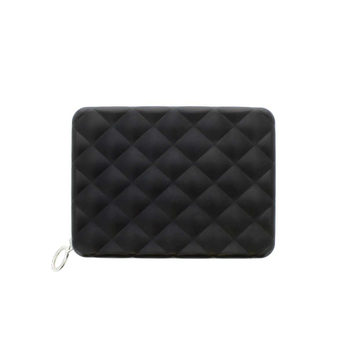 OGON Aluminum Wallet Quilted Passport - Black | Wallets Online